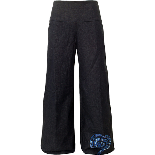 Denim Drop Waist Pants - Mariposa SALE CLOTHING : Women's Pants Online ...