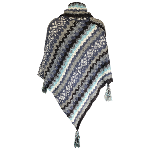 Elsa Triangle Poncho - Women's Knitwear Online NZ - Mariposa Clothing ...